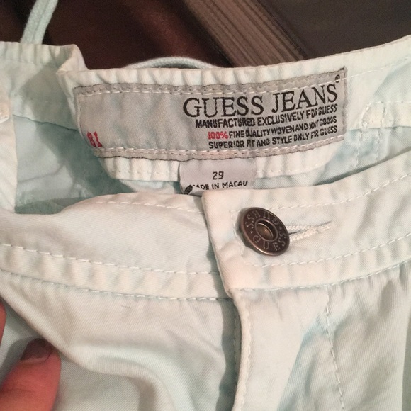 Guess | Pants & Jumpsuits | Guess Womens Cargo Capris Pants | Poshmark